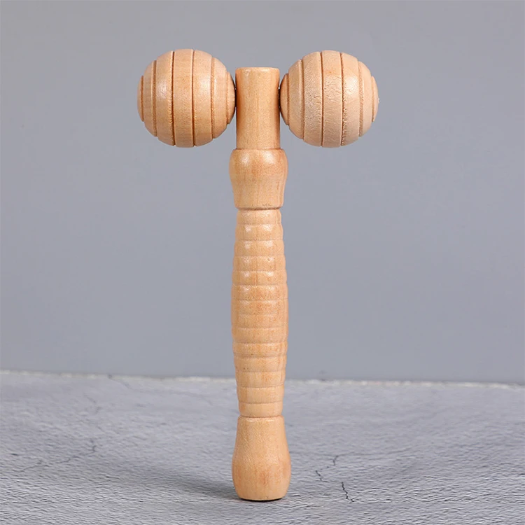 Factory Wooden Face Massager Body Arm Leg Neck Anti Cellulite Wooden ...