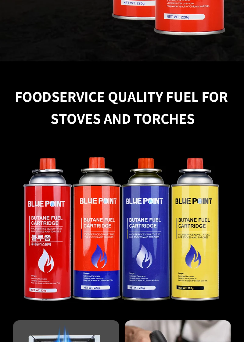 Wholesale 220-250g Bbq Mini Stove Use Disposable Camping Outdoor Butane ...