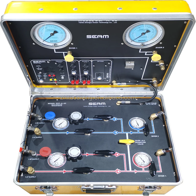 Commercial Diving Two-Diver Air Control & Depth Monitoring