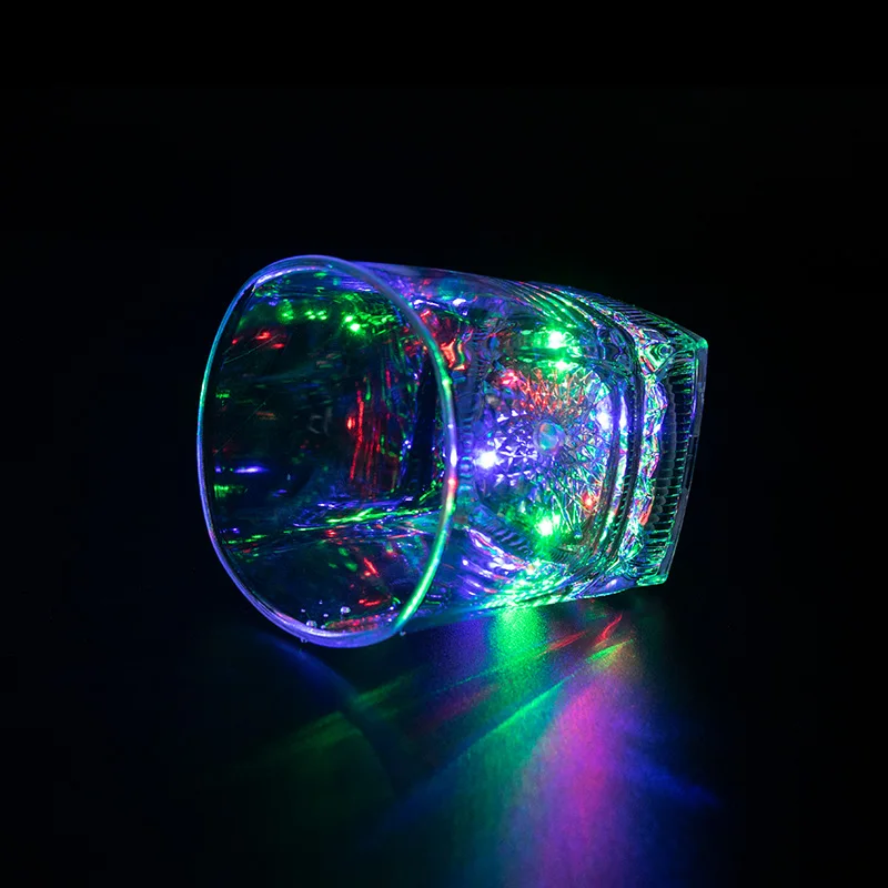 Creative Led Inductive Rainbow Party Flashing Light Whisky Mug Beer Cup ...