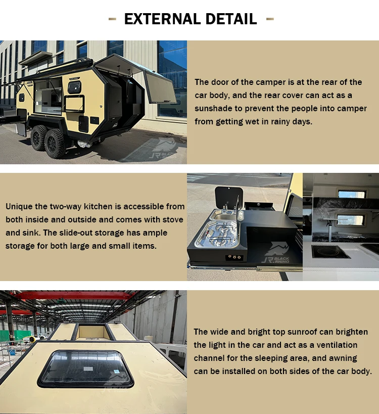 Otr Luxury Design Caravan Accommodation Collapsible Camper Van ...