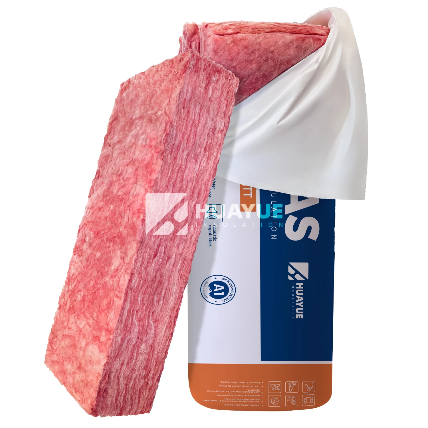 USA ASTM Kraft Faced R21 R22 R25 R30 R38 Fiberglass Insulation