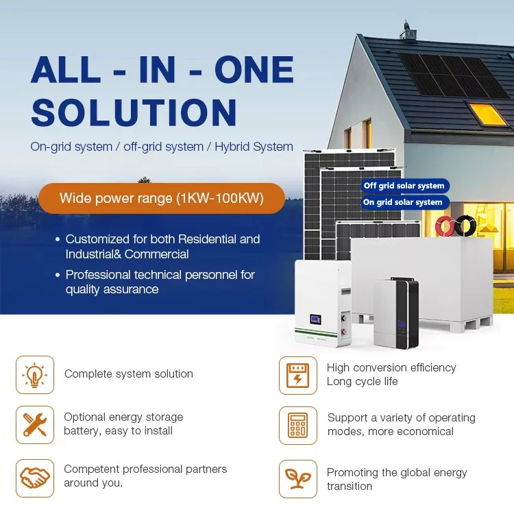Complete Solar Battery Hybrid System 10kw 20kw 30kw 100kw Solar Panel ...