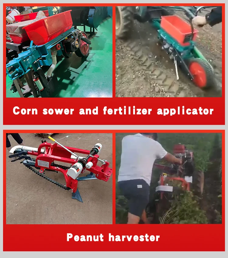 18HP Disc Harrow Hand Plough Diesel Machine Mini Motorcultor