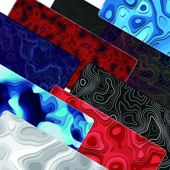 Minimalist Line Large Mouse Pads Custom Sublimation Mousepad Natural ...