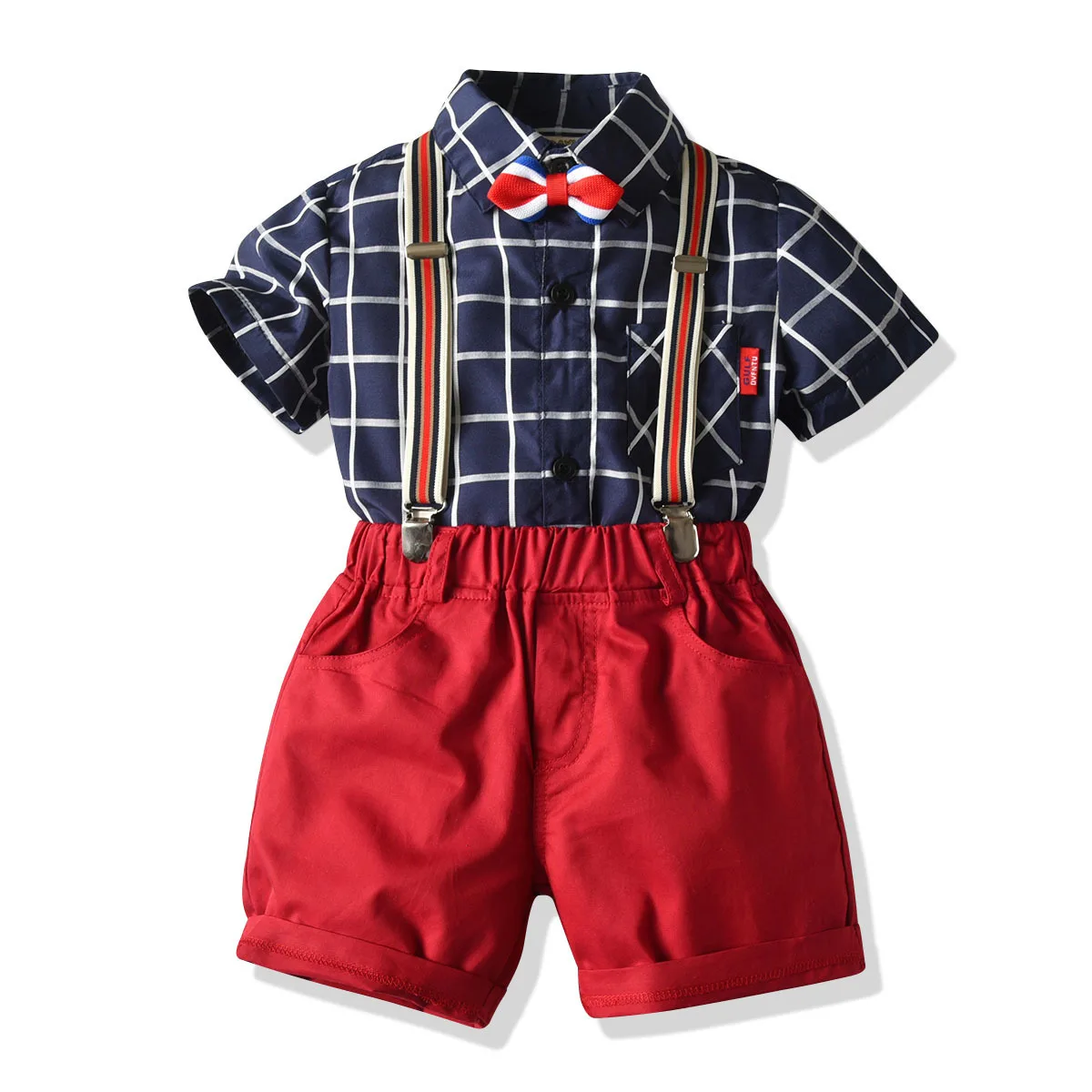 Custom Bulk Boy New Born Baby Clothes Sets 0-3 Months Formal Party Boys ...