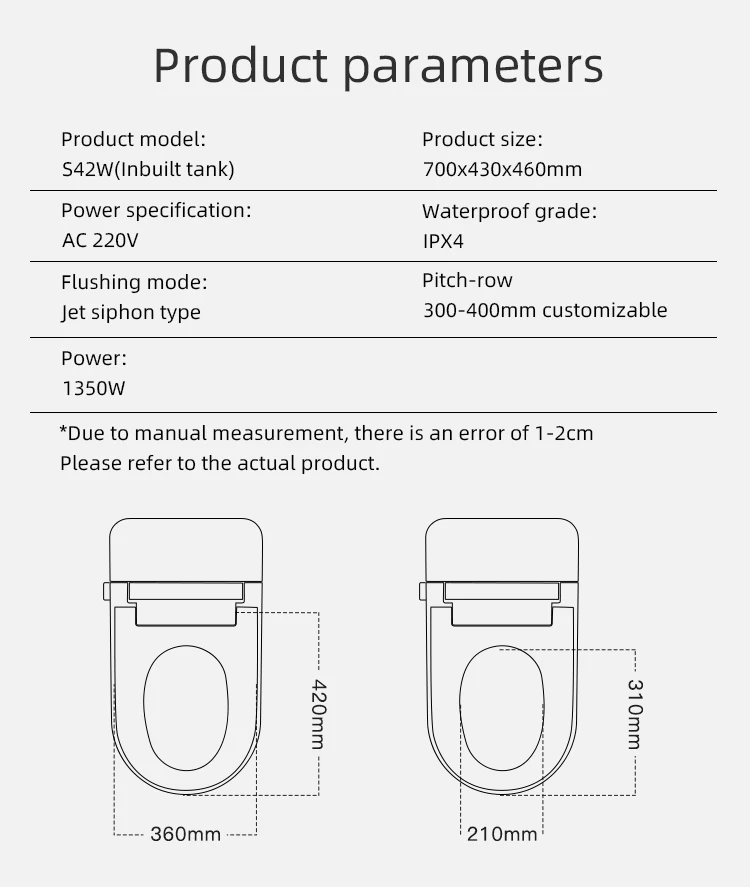 Smart Toilet - Intelligent Sanitary Ware with Advanced Functions