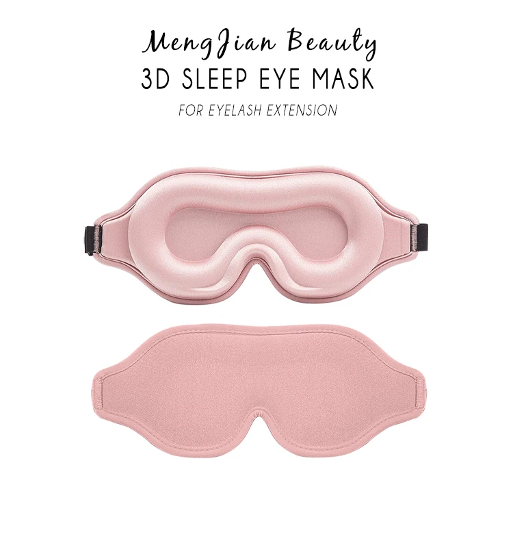 Private Logo Sleep Mask Upgraded 3d Contoured Cup Eye Mask Breathable ...
