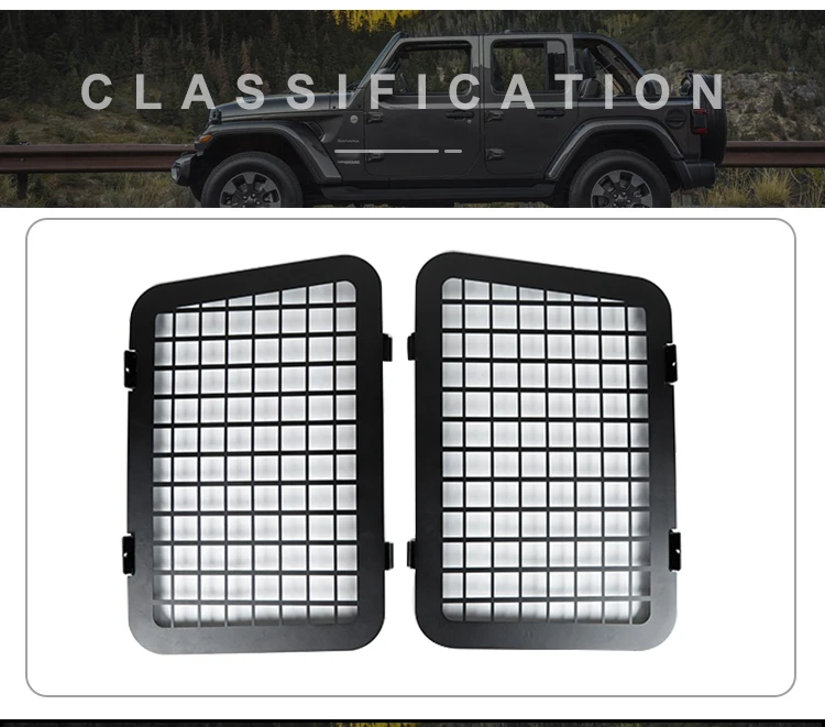 High Quality 4 Door Car Exterior Accessories Rear Windshield Window ...