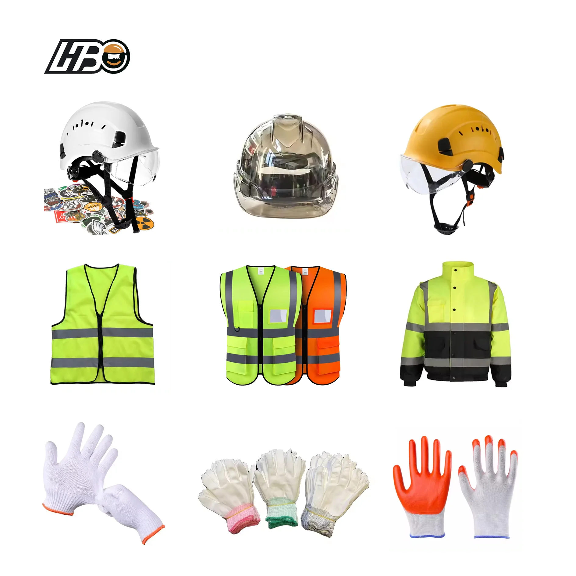 Hbc Ppe Personal Protective Equipment Reflective Vest For Industry ...