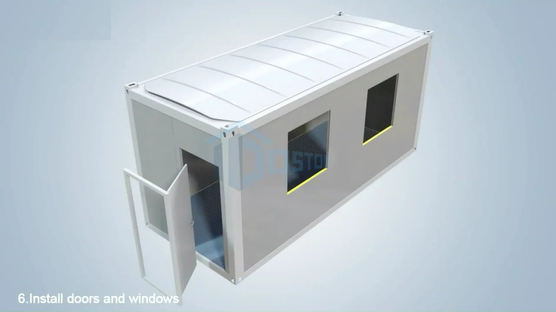 Flat Pack Prefab Sandwich Panels Containers Garden Office - Buy ...