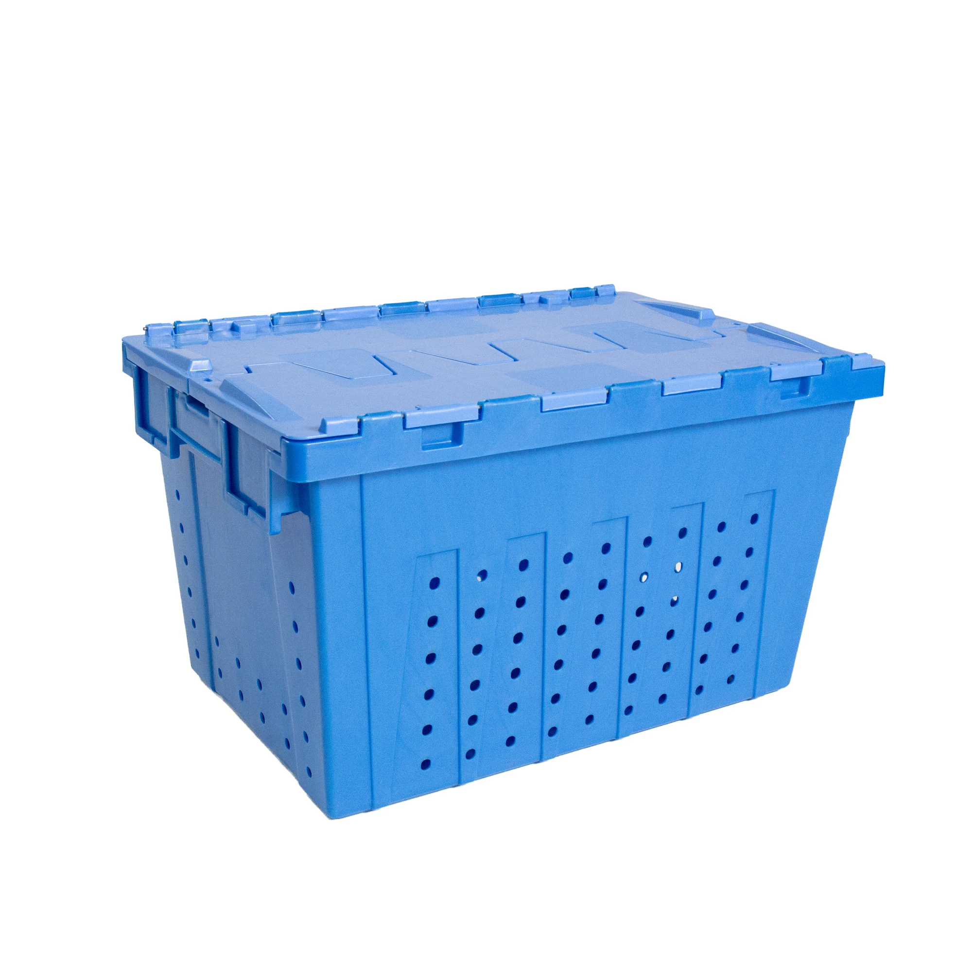 Red Crate Box Stackable Storage House Secure Plastic Moving Crates Sale ...