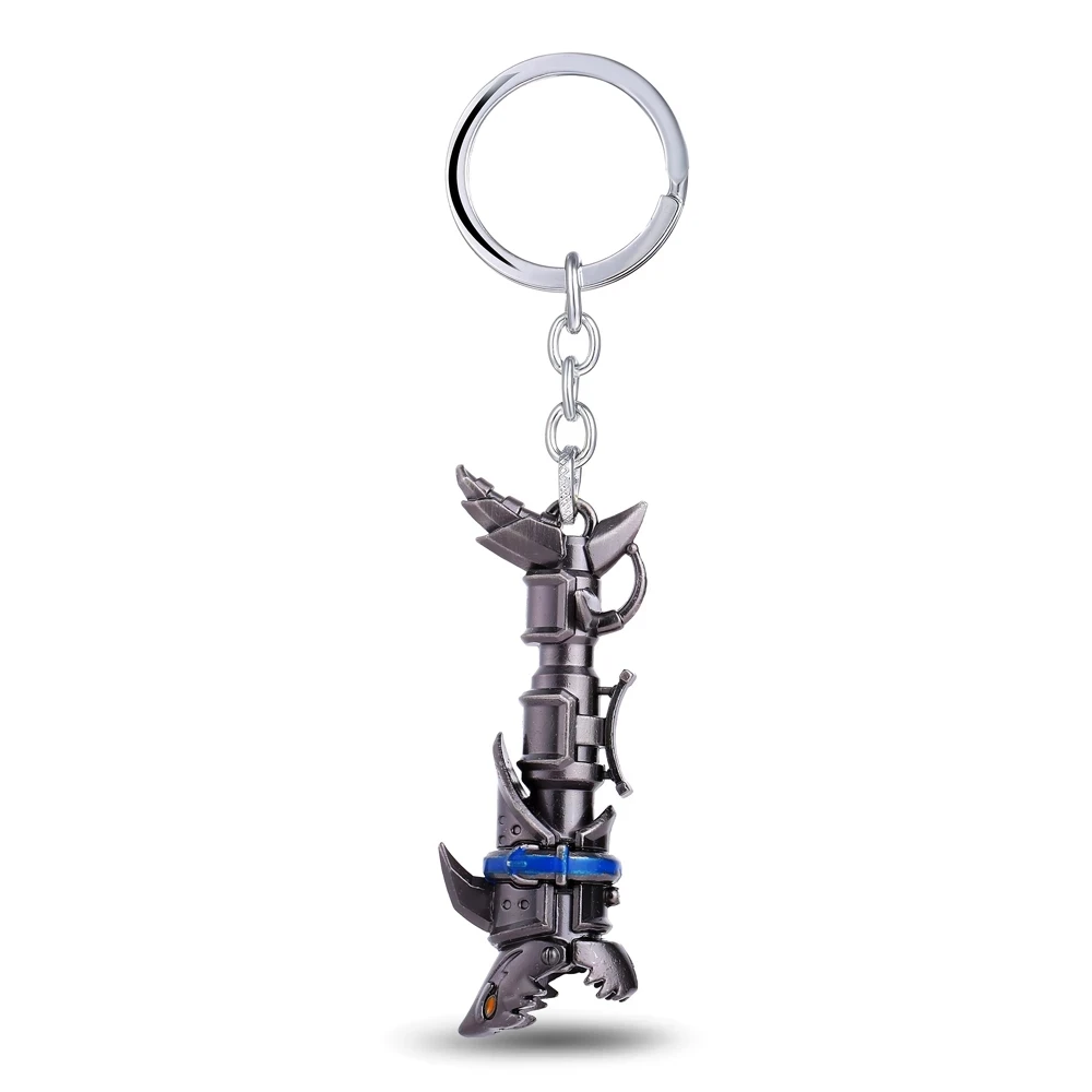 z799 League of Legendes Jinx cannon LOL Keychain Metal Key Rings For ...