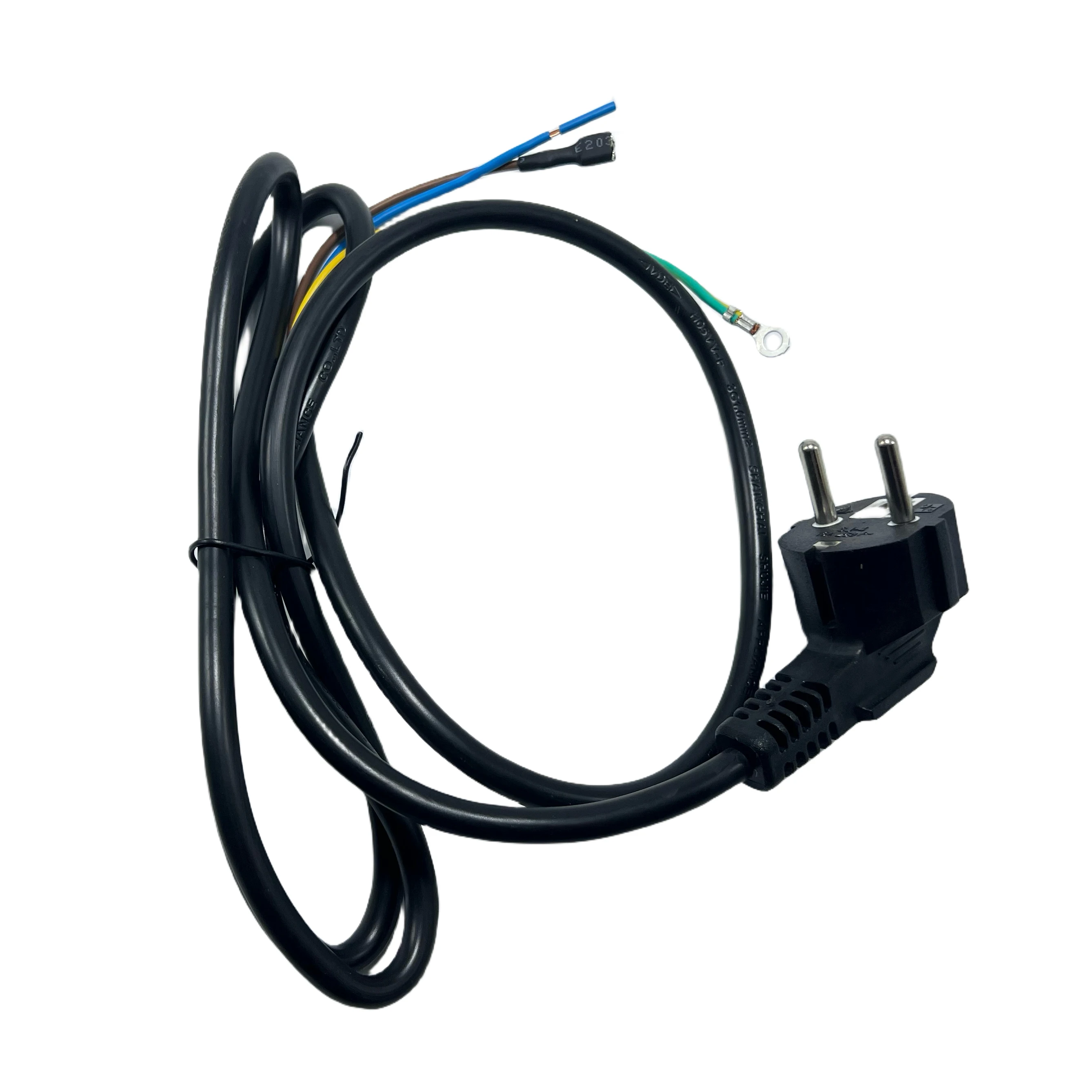 Heye Vde Certification European 2 Pin Prong Plug Of 3 Core Waterproof ...