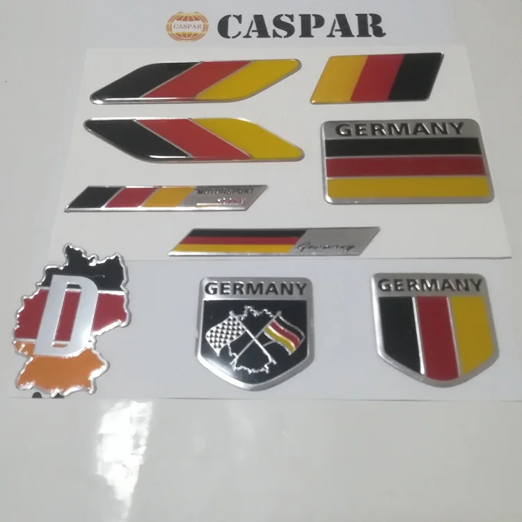 German Flag Crest
