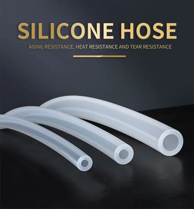 Silica Gel Pipe White Transparent Silica Gel Pipe Is Used For ...