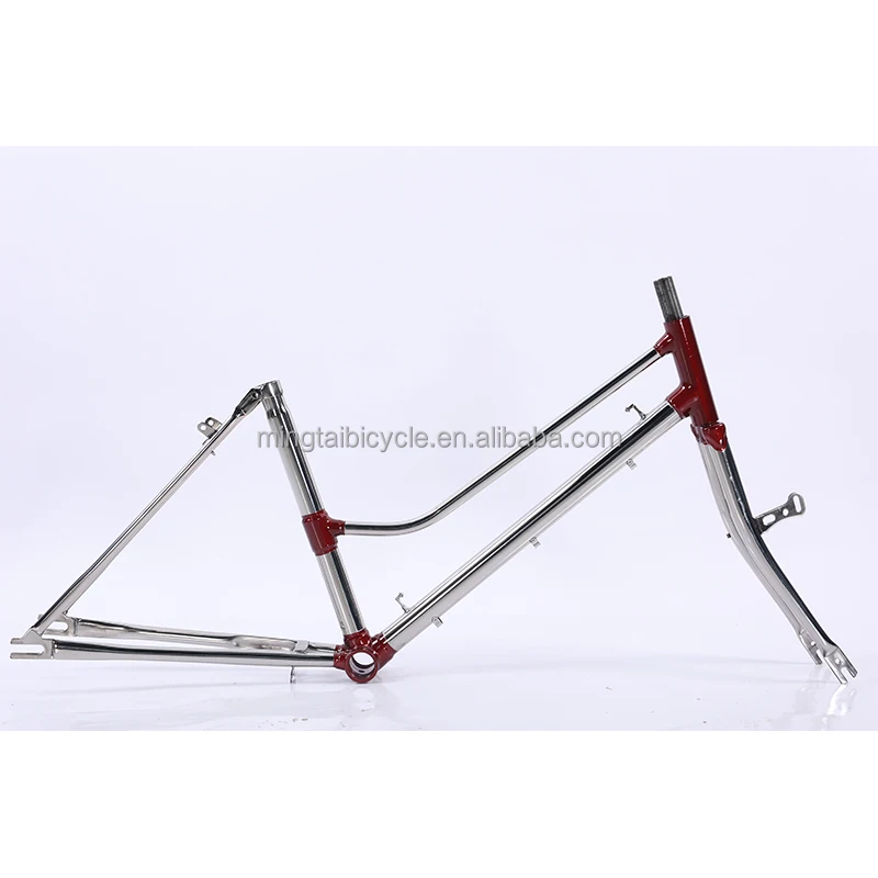 28" Chromium Bike Frame Fork For Single Speed - Buy 28" Chromium Frame ...