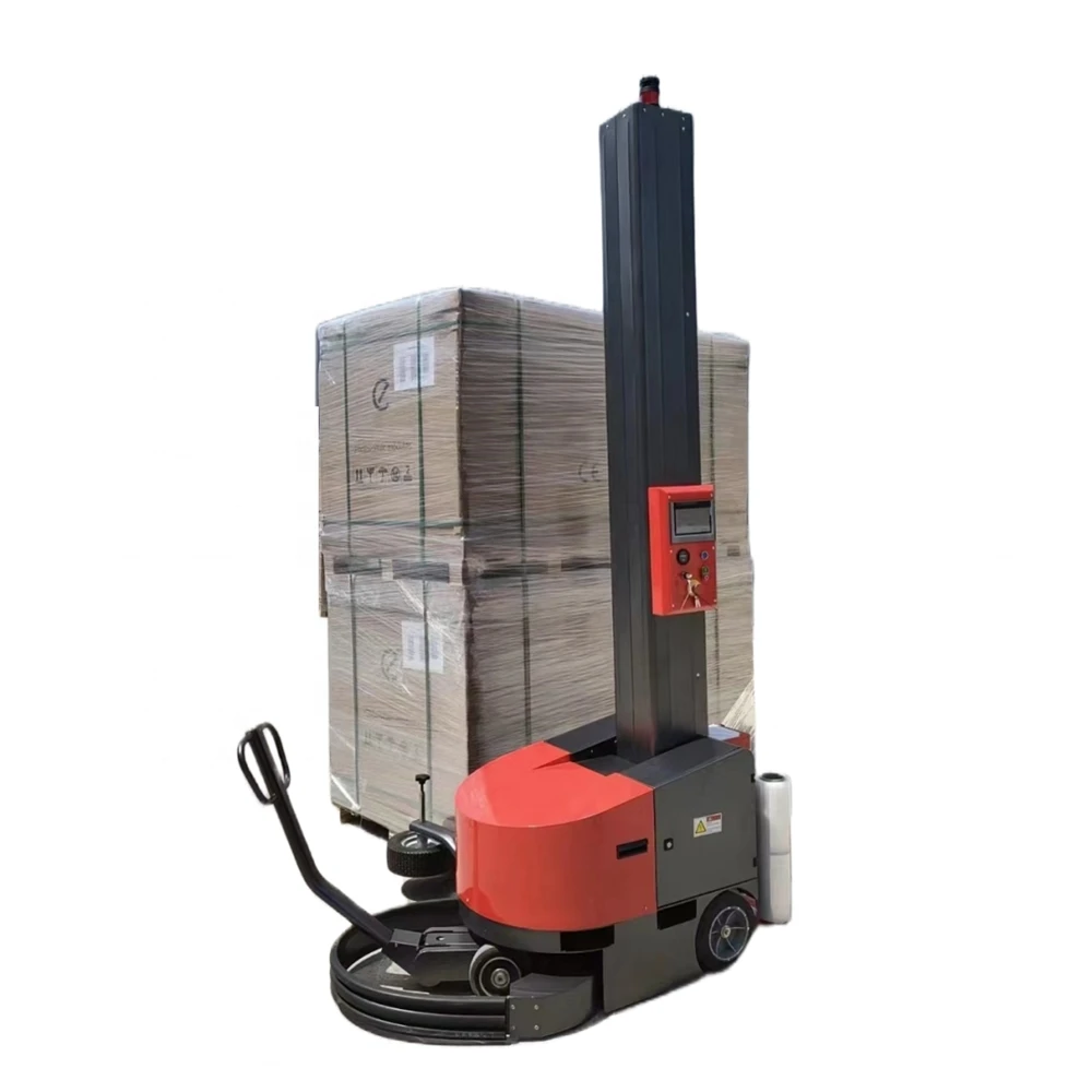 Pallet Wrapper Taping Taper Packaging Packing Machine - Buy Robot ...