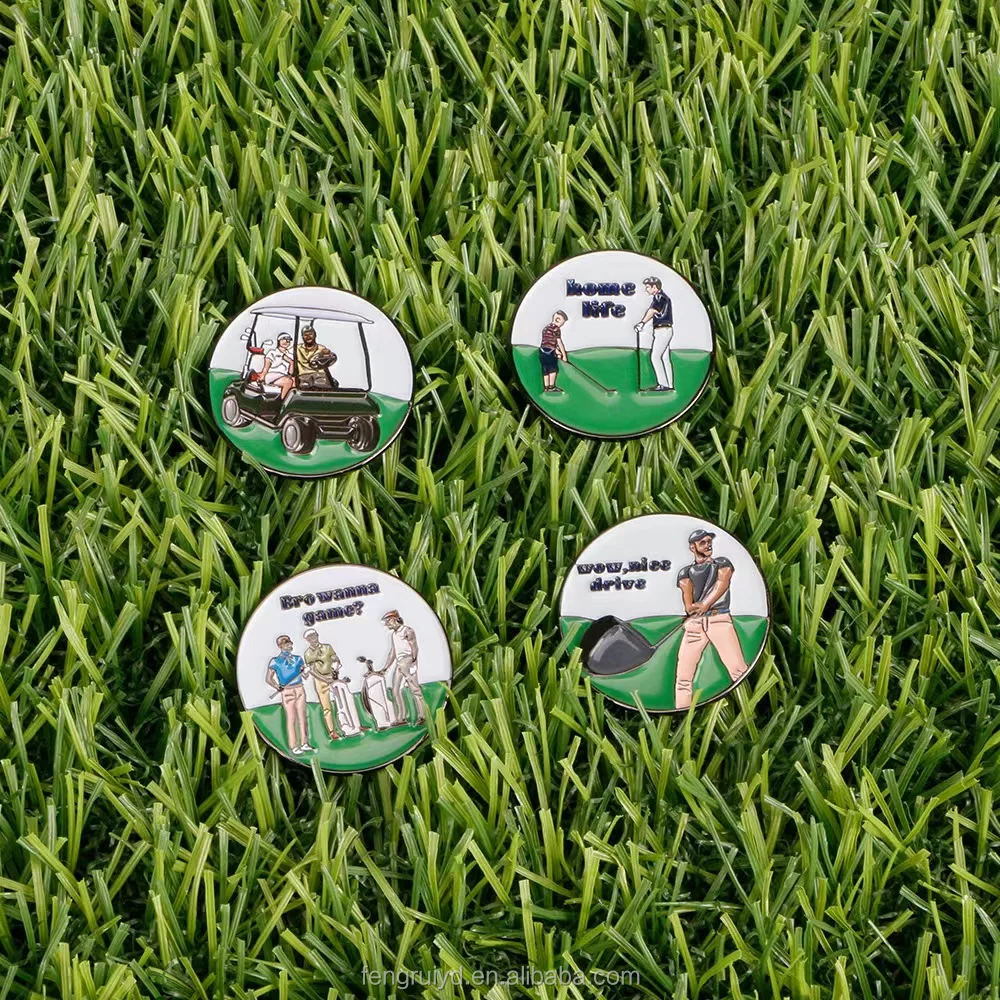 Custom Golf Ball Markers - Durable and Stylish Accessories