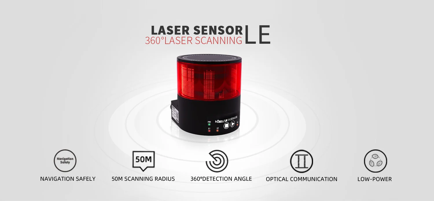 High Quality AMR AGV Sensor for 360 Degree Object Detection with Long ...