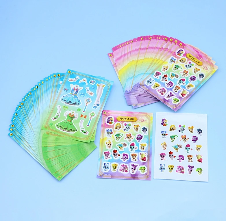 Decorative Custom Cute Die Cut Sticker Sheet| Alibaba.com