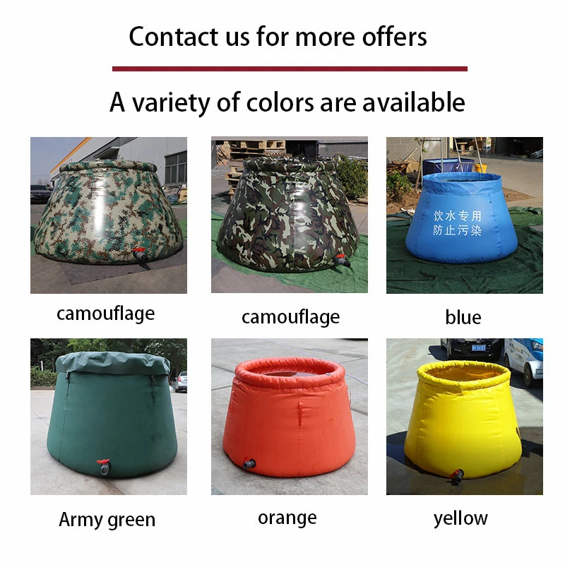 Collapsible Self Supporting Water Storage Onion Tank Rain Water ...