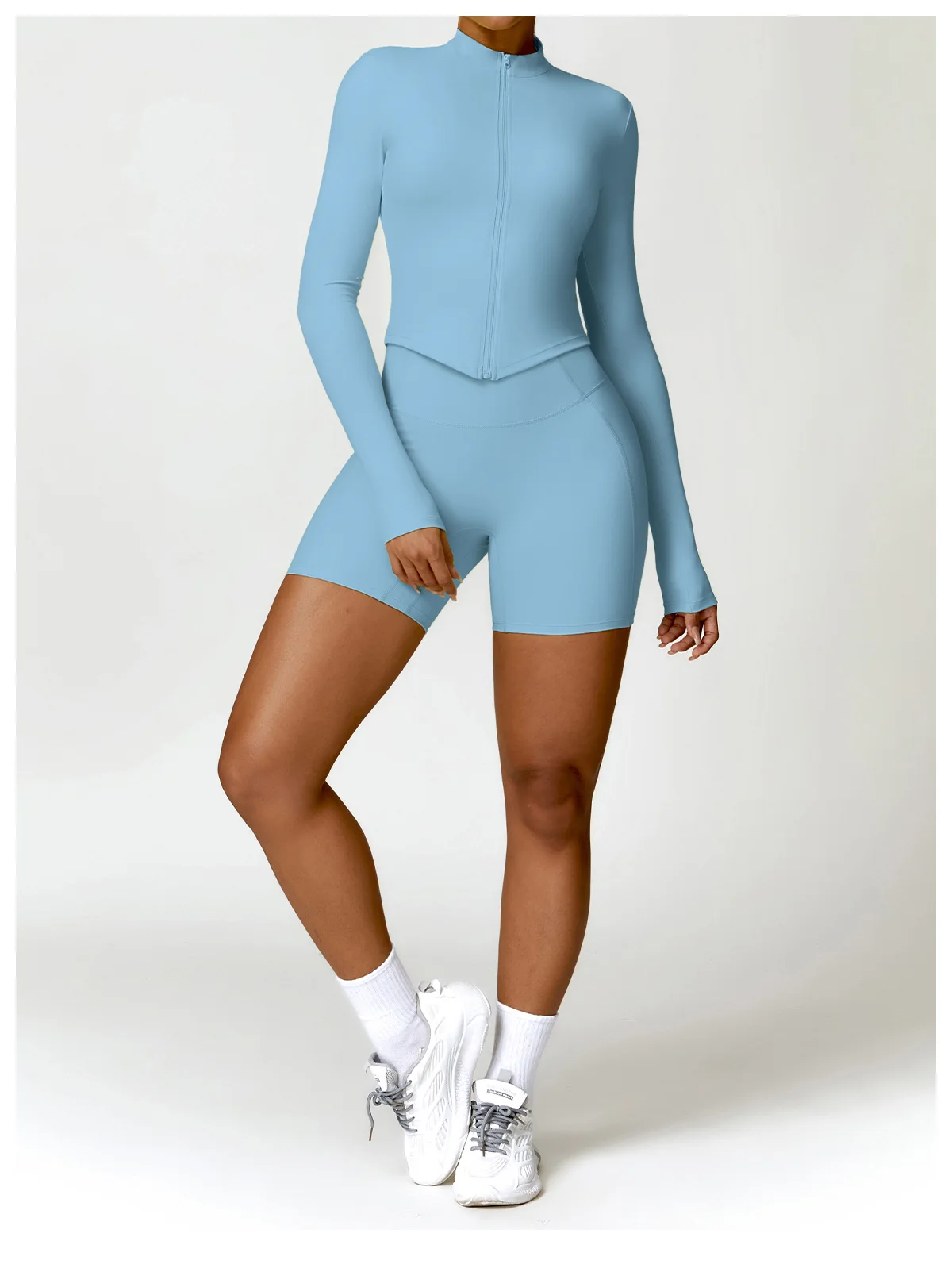 Women's Zip up Bbl Jacket - Lightweight Athletic Jacket