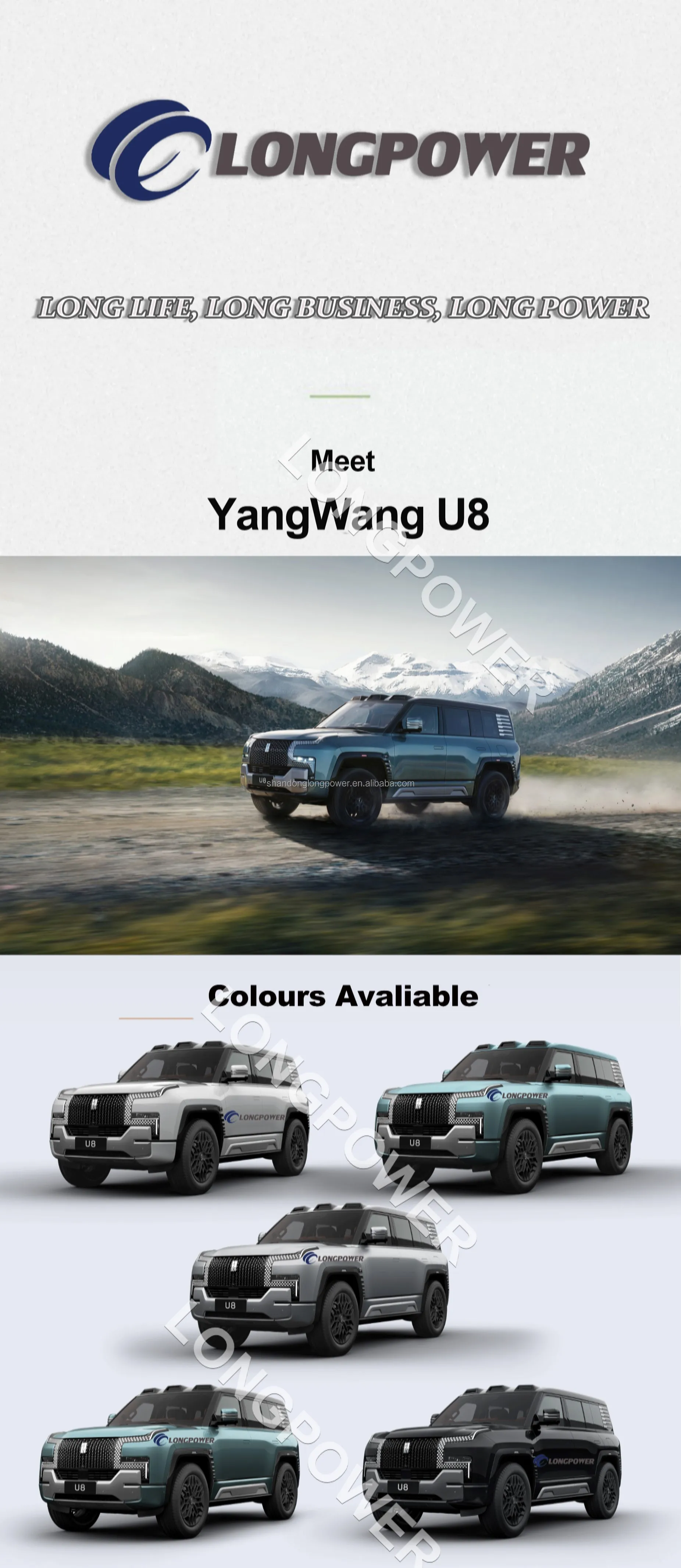 Yangwang U8 SUV - Extended-Range Luxury Car in Stock