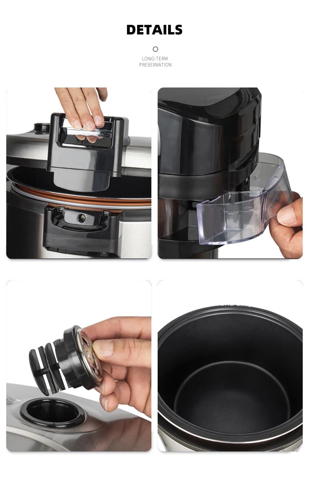 GOOBOL Multi Function Rice Cooker - 10L for Commercial Use