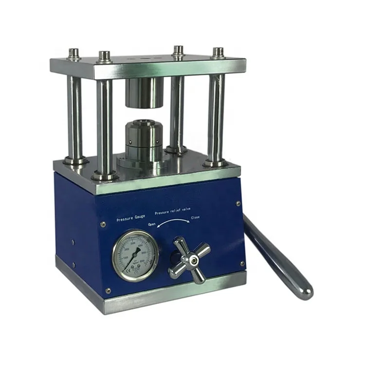 Cr20xx Series Coin Cell Manual Hydraulic Battery Crimping Machine - Buy ...