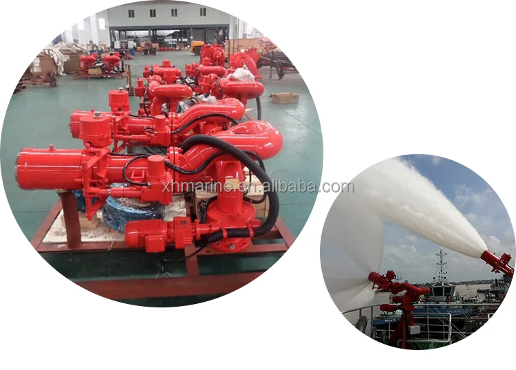 Marine Fire Fighting Monitor for 1/2/3 FIFI System 1200M3/H