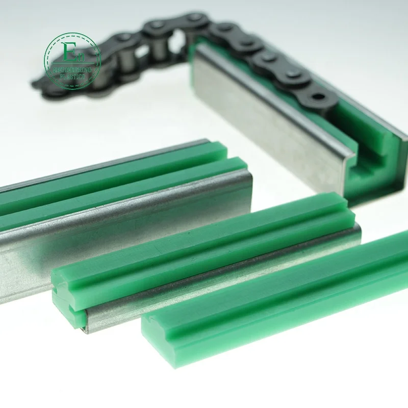 industrial transmission slide track T type single row chain guide wear ...