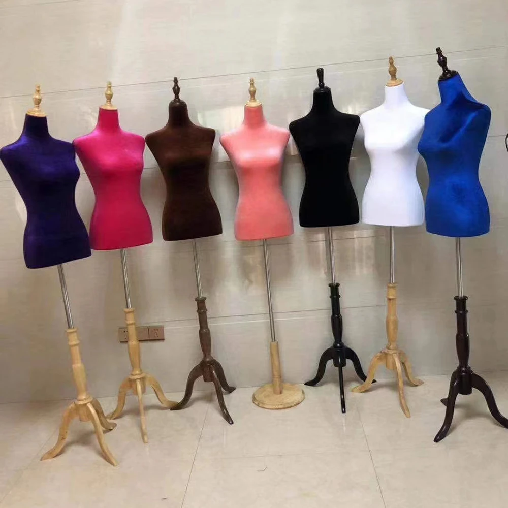 Tailoring Mannequin Dress Form - Half Body Adjustable Model