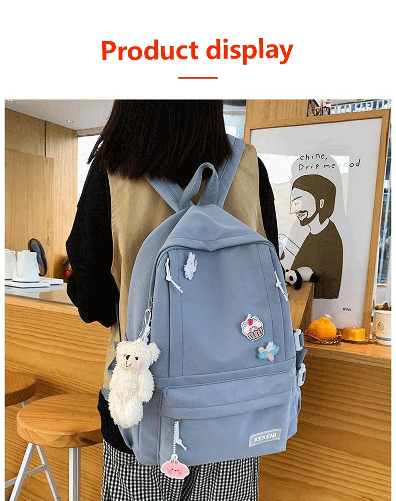 Shop High Quality Fashion School Backpacks with Custom Logos