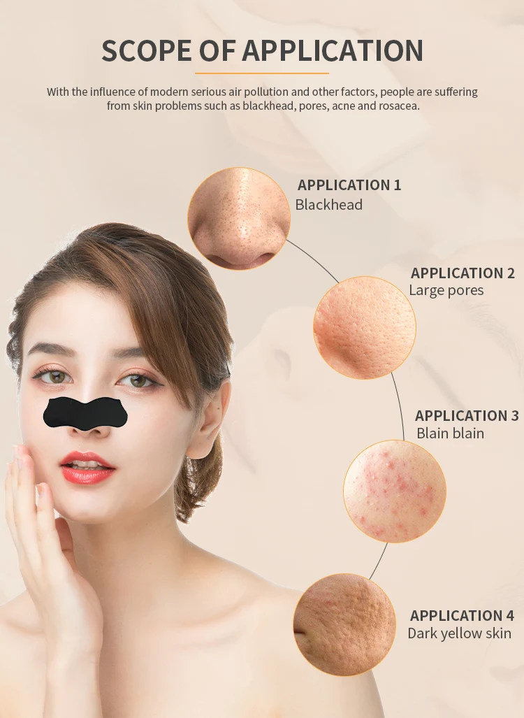 Factory Outlet Nose Strips Pore Cleansing Blackhead Sticker - Buy ...