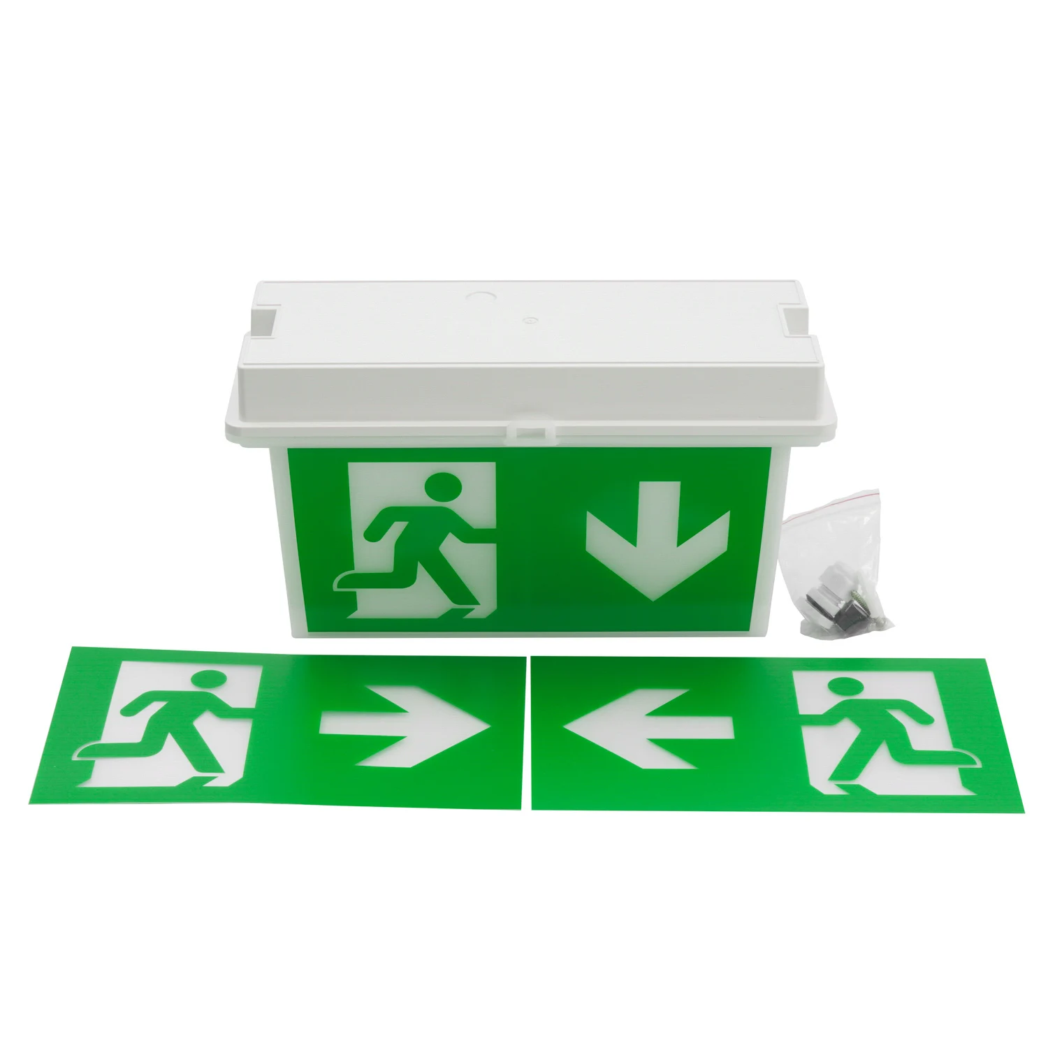 220v Wm-57 Recessed Evacuation Indicator Lamp Box 3 Hours Backup ...