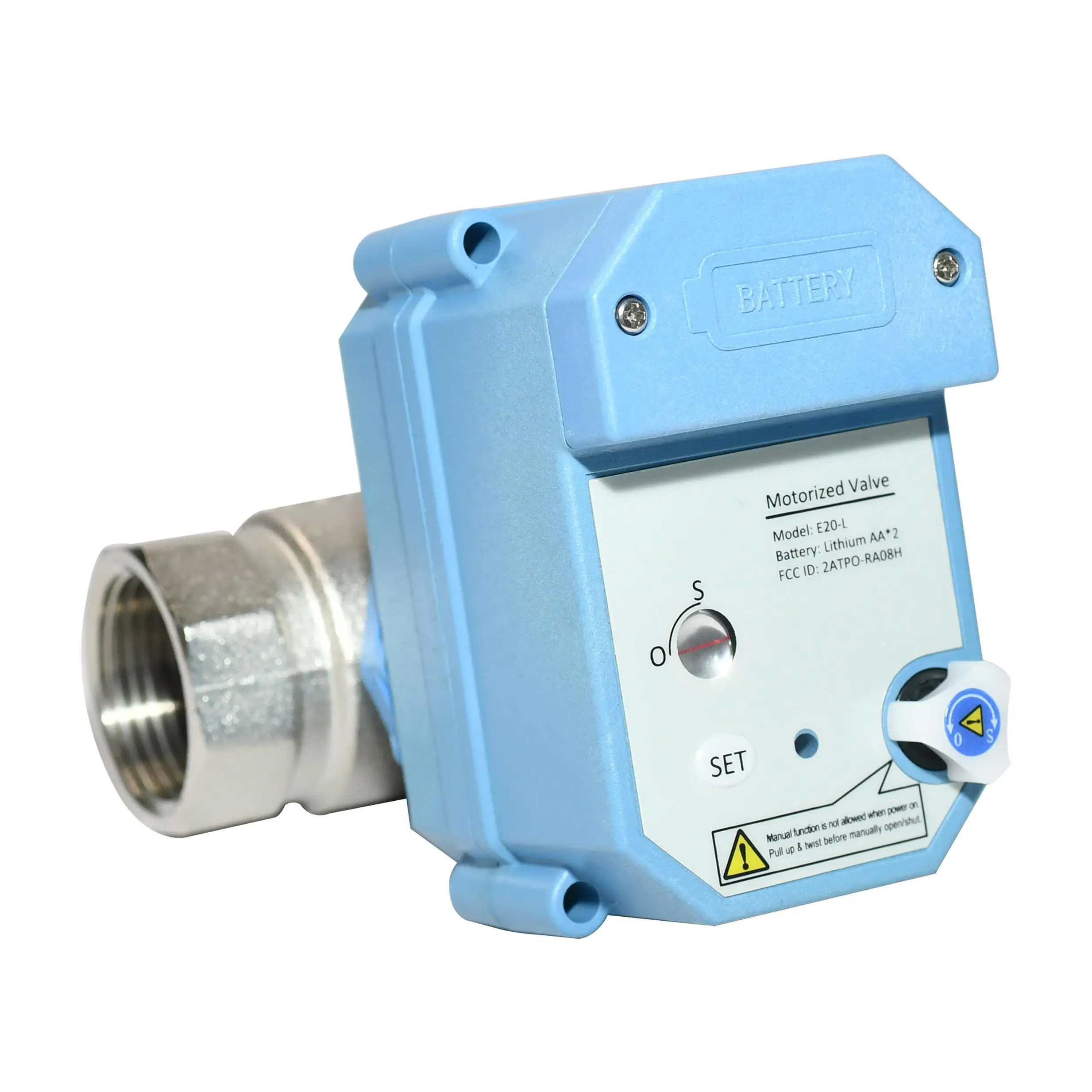 2-Way Lorawan Lora Smart Irrigation Controller Valve Motorized Wireless ...
