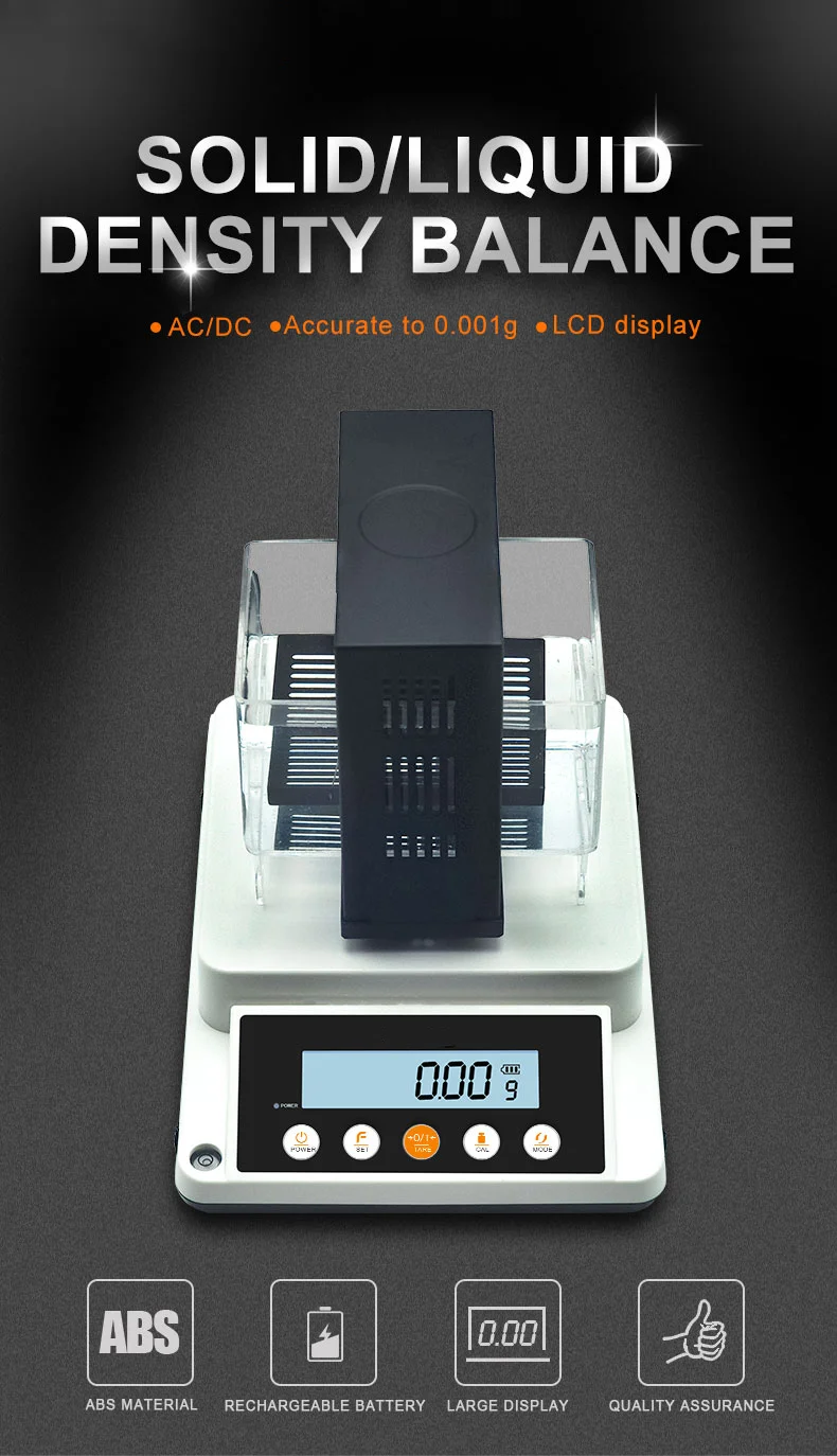 Veidt Weighing 3000g Gold Density Testing Machine Dahometer Precious ...