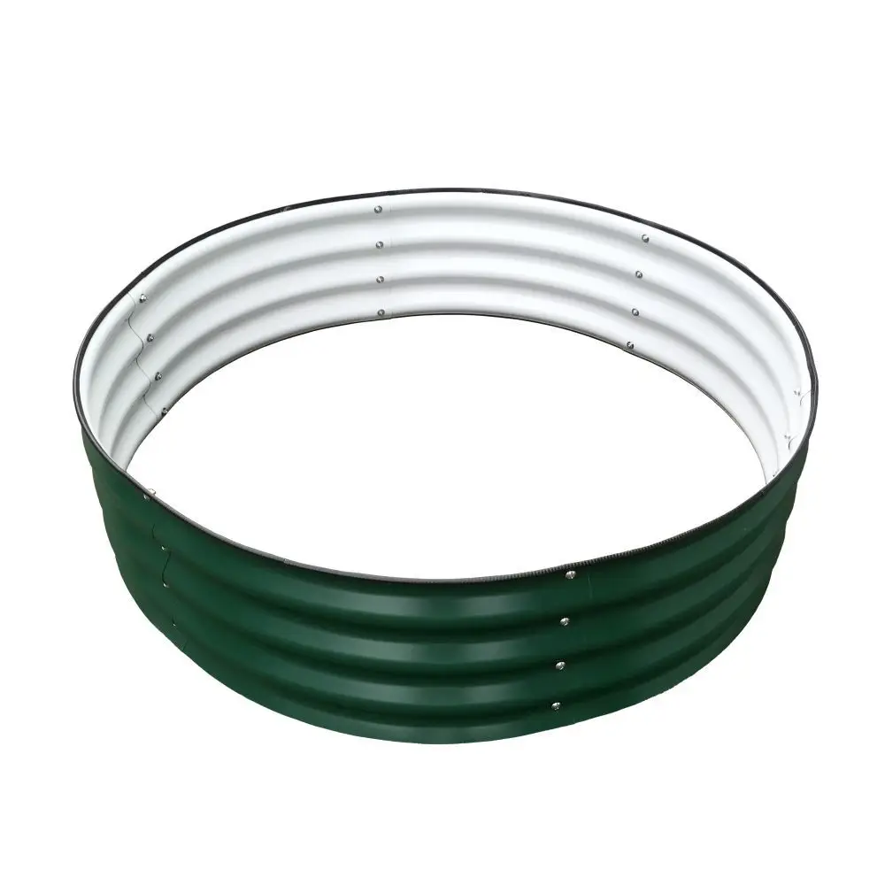 Wholesale Custom Size Galvanized Iron Garden Bed Round Metal Raised ...