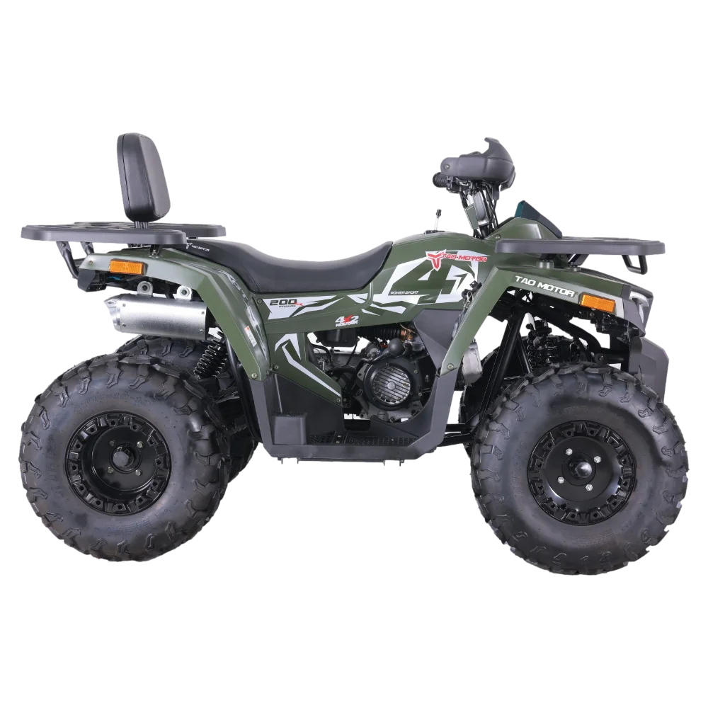 2022 Electric Start Quad ATV 200cc - Farm Atvs Power & Efficiency