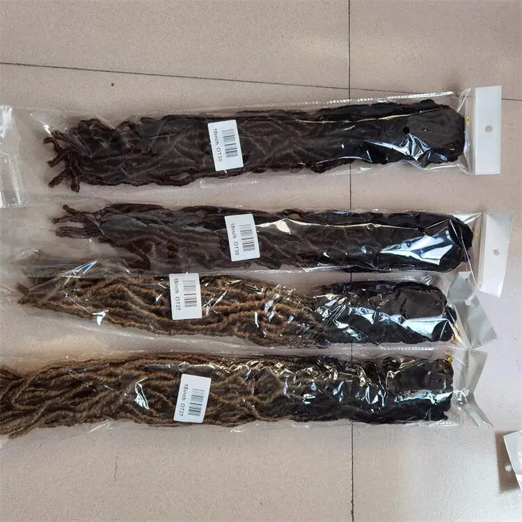 Deep Wave Locs Curly Goddess Locs Crochet Hair Faux Locs Wavy - Buy ...