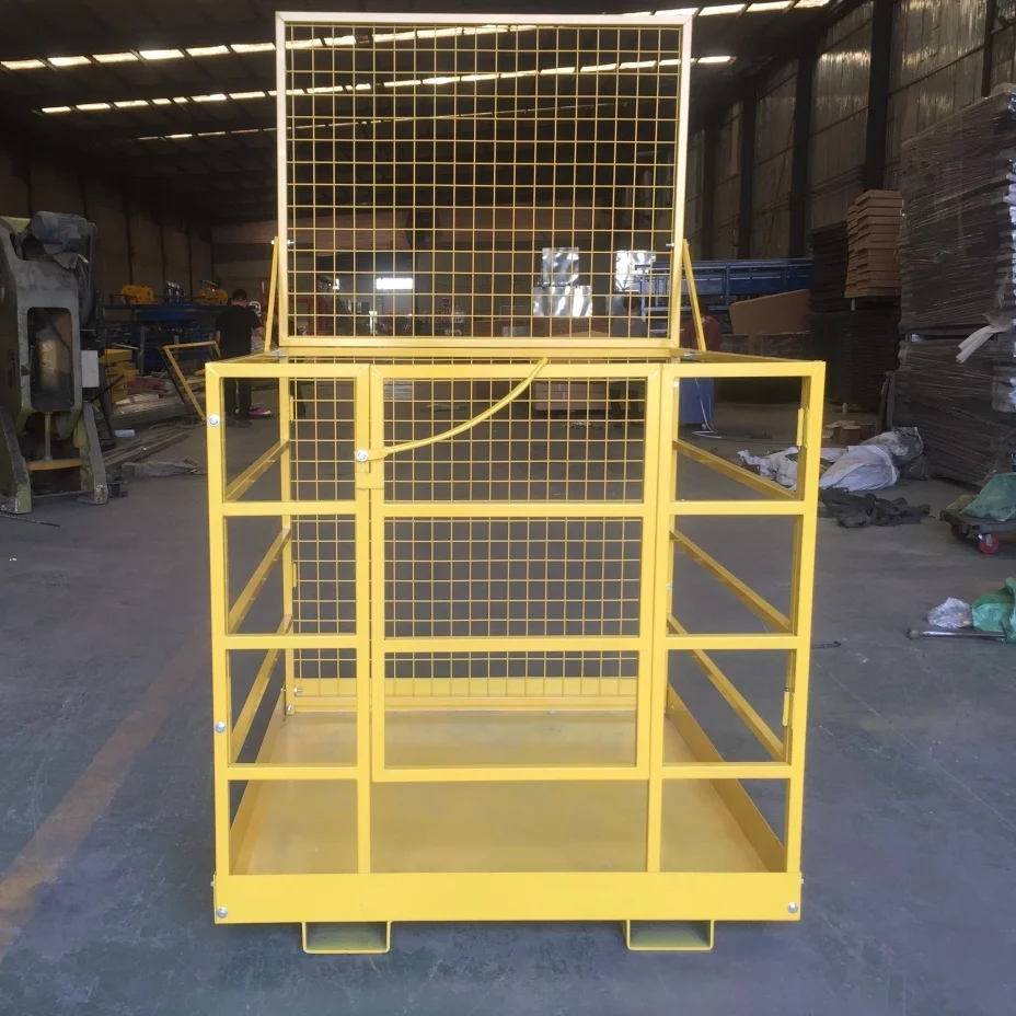 Folding Work Platform Forklift Safety Cage| Alibaba.com