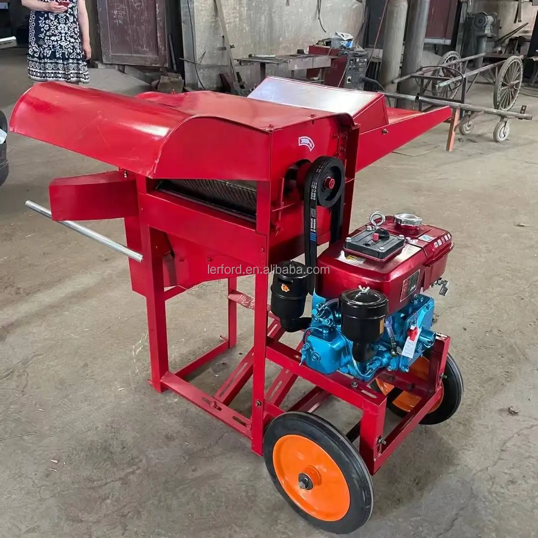 Farm Threshing Machine Commercial Wheat Thresher Machine - Buy Farm ...