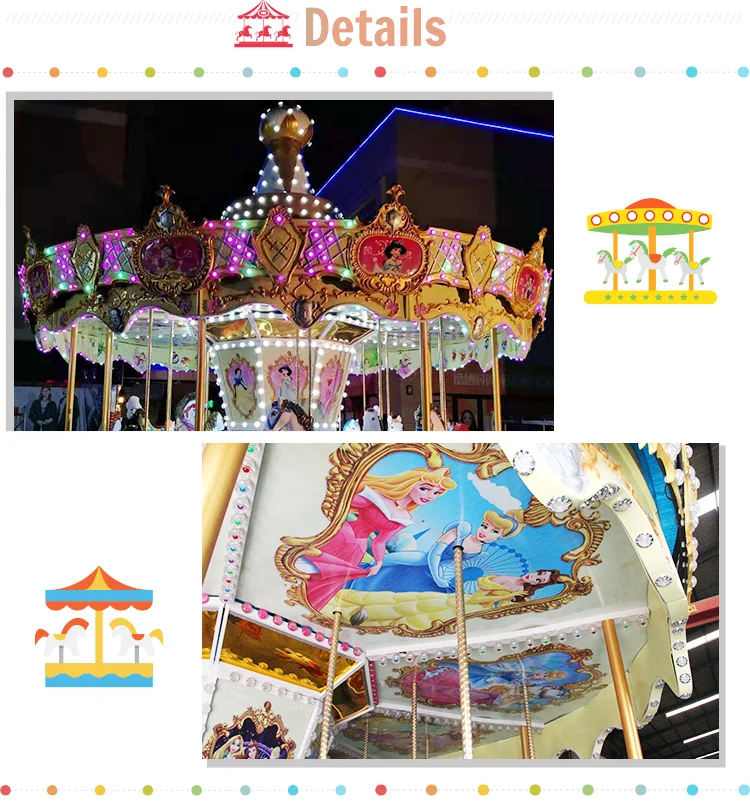 Advencture Swing Backyard Portable Amusement Park Ride Small Merry Go ...