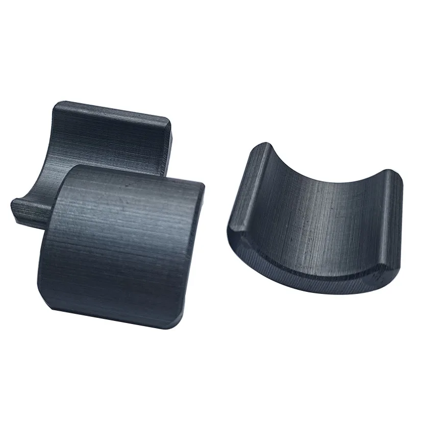 Arch Magnet Ferrite Radial Paired Magnetied Motor Magnetic Tile - Buy ...