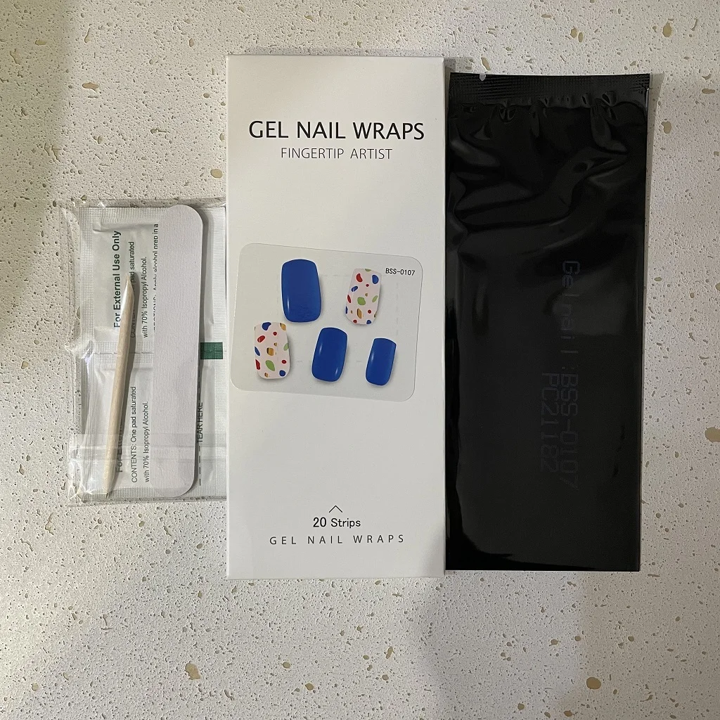 Beautysticker Gel Nail Wraps Uv Lamp Semi Cure Gel Nail Stickers Ladies ...