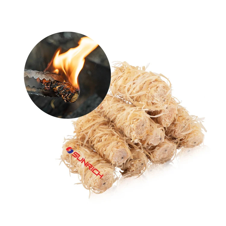 Natural Firelighter Made With Wood Wool And Paraffin Wax For Bbq - Buy ...