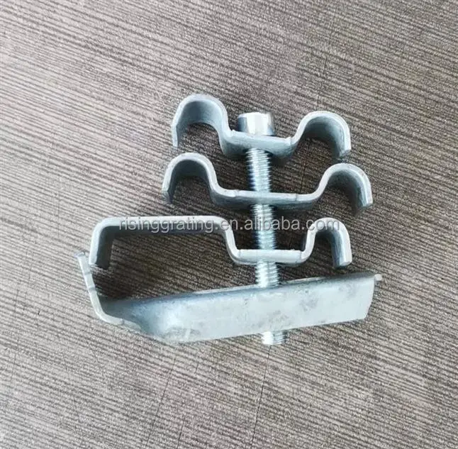 Galvanized Steel Grating Fastener Clamp Clips - Durable Carbon Steel ...