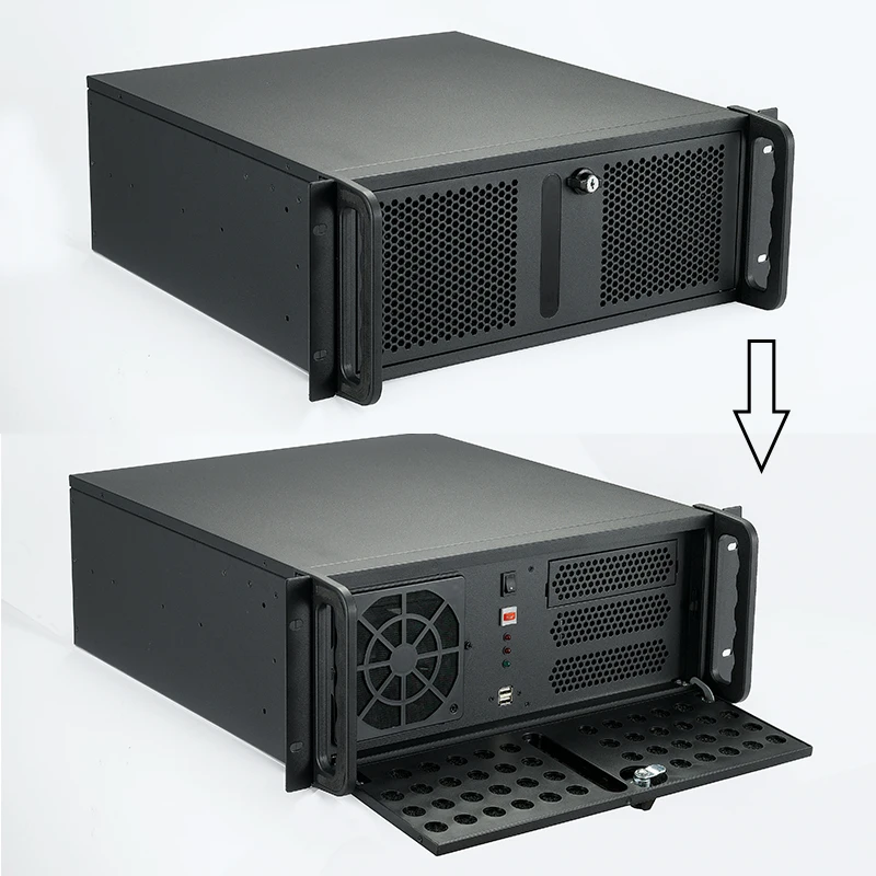 4U Server Case - ESCHON 450 - Industrial Computer Chassis