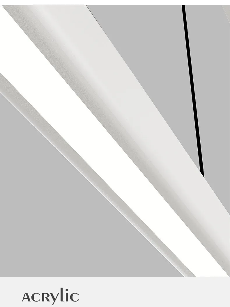 Linear Pendant Lights Modern Linear Strip Led Pendant Lamp Hanging ...